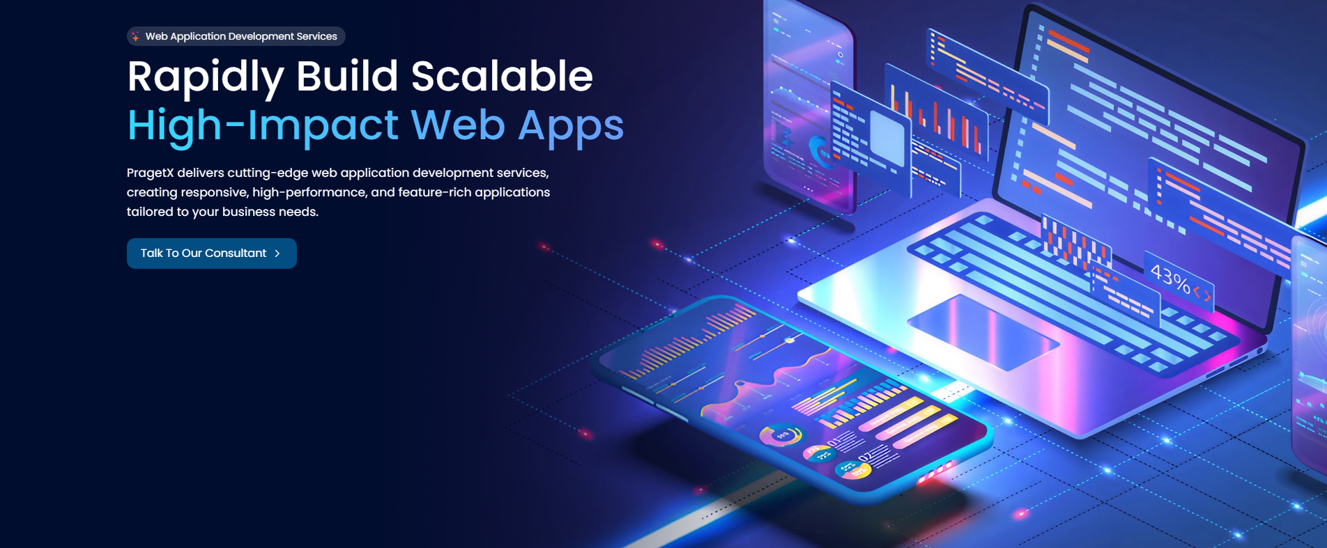High-Performance Web Apps Development Services | PragetX